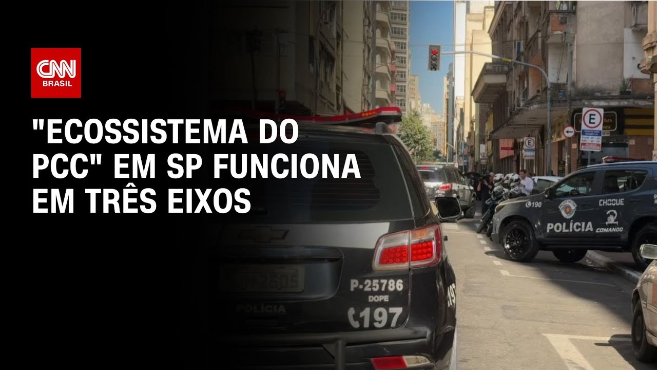 "Ecossistema do PCC" em SP funciona em três eixos | CNN ARENA - YouTube