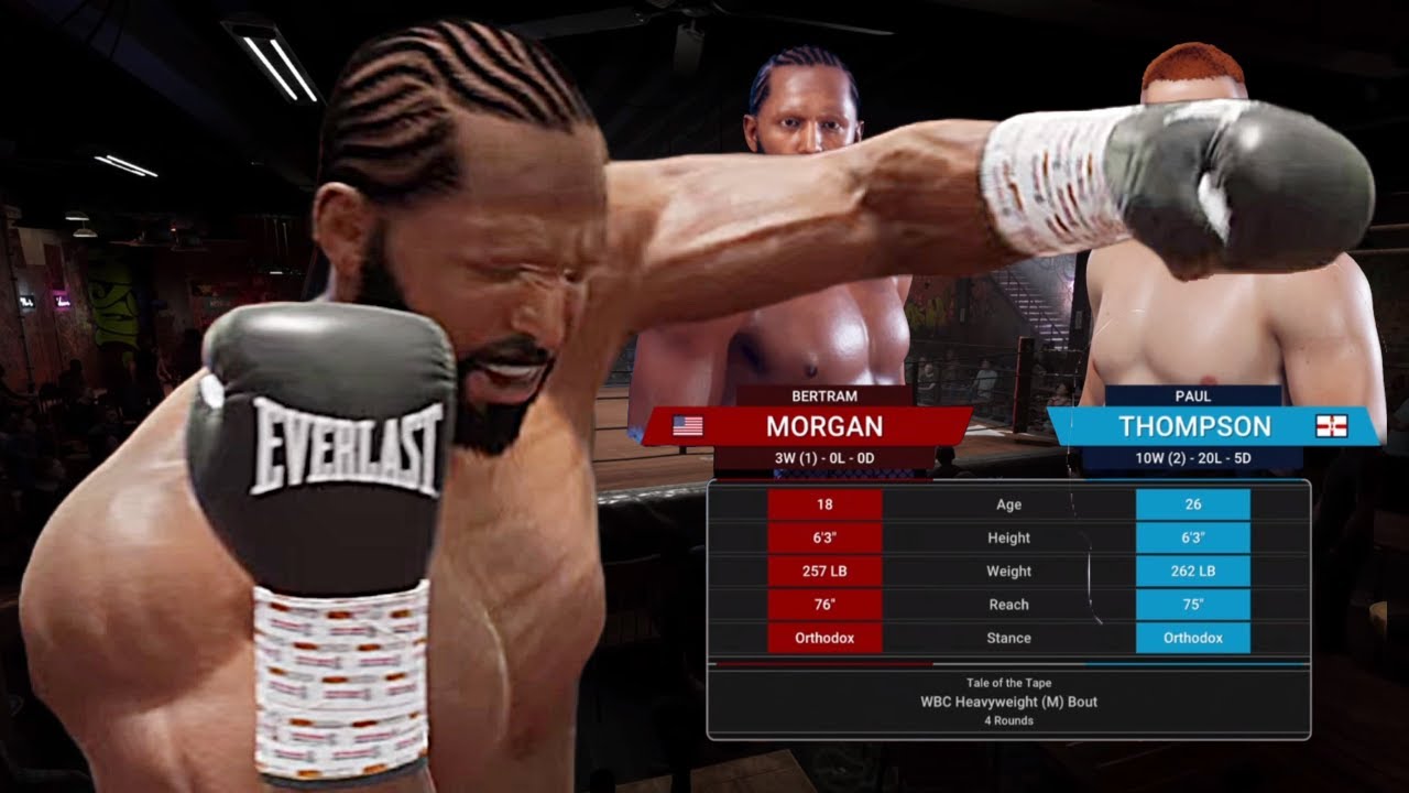 Undisputed | Heavyweight | Bertram Morgan | Bertram Morgan Vs Paul ...