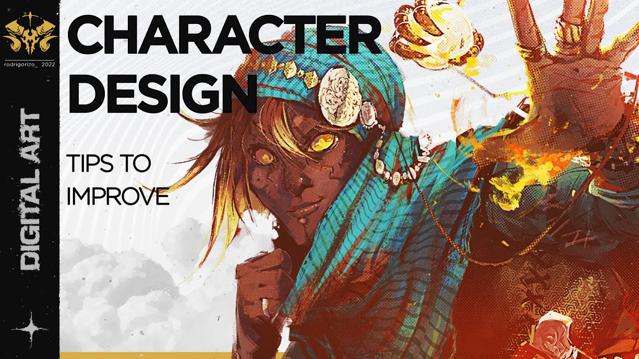 easy way to improve 【CHARACTER DESIGN】 - YouTube