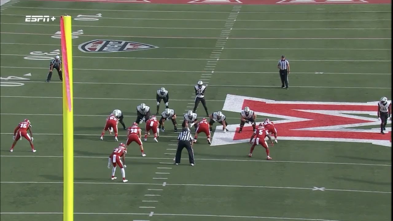 Marshall Offensive Line Vs. Miami(OH) 2018 - YouTube