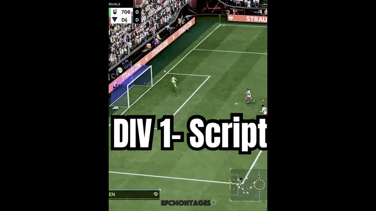 How your players perform when you are about to hit Div 1 😭 #eafc # ...