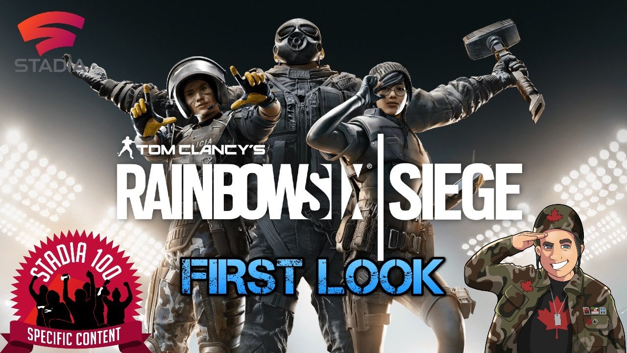 First Look at Rainbow Six Siege on Google Stadia - YouTube