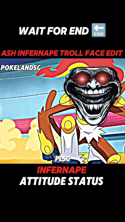 Infernape Vs Jolteon Infernape Troll Face Edit Shortsfeed Pokemon