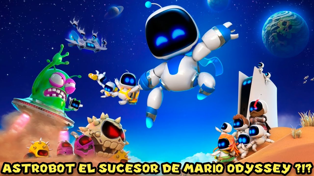 ASTROBOT EL SUCESOR DE MARIO ODYSSEY ?!? - Astrobot con Pepe el Mago ...