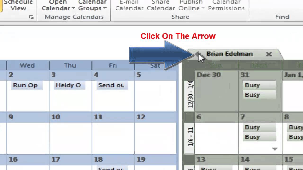 Calendar Overlay - YouTube