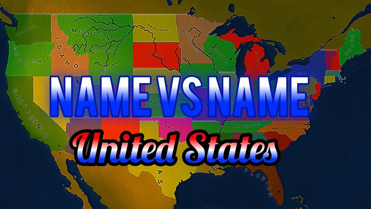NAME VS NAME: USA EDITION (Age of Civilizations 2) - YouTube