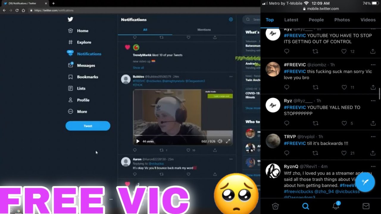 Vic Bucks Got Banned My Thoughts Youtube