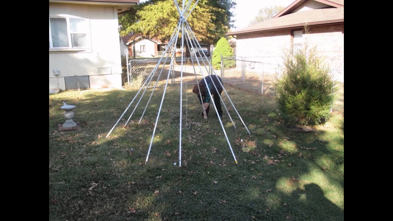 Tipi Model- Joe's - YouTube