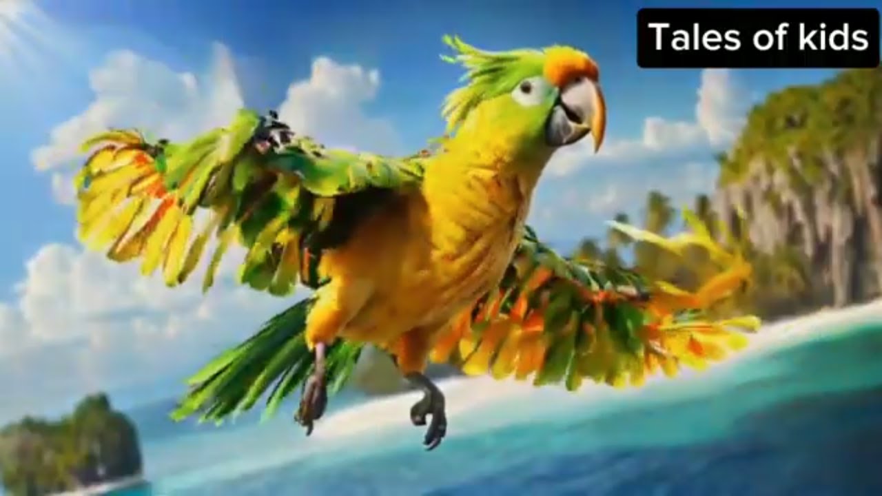 Parrot Story in English | Talking Parrots | Tota poems #parrots - YouTube