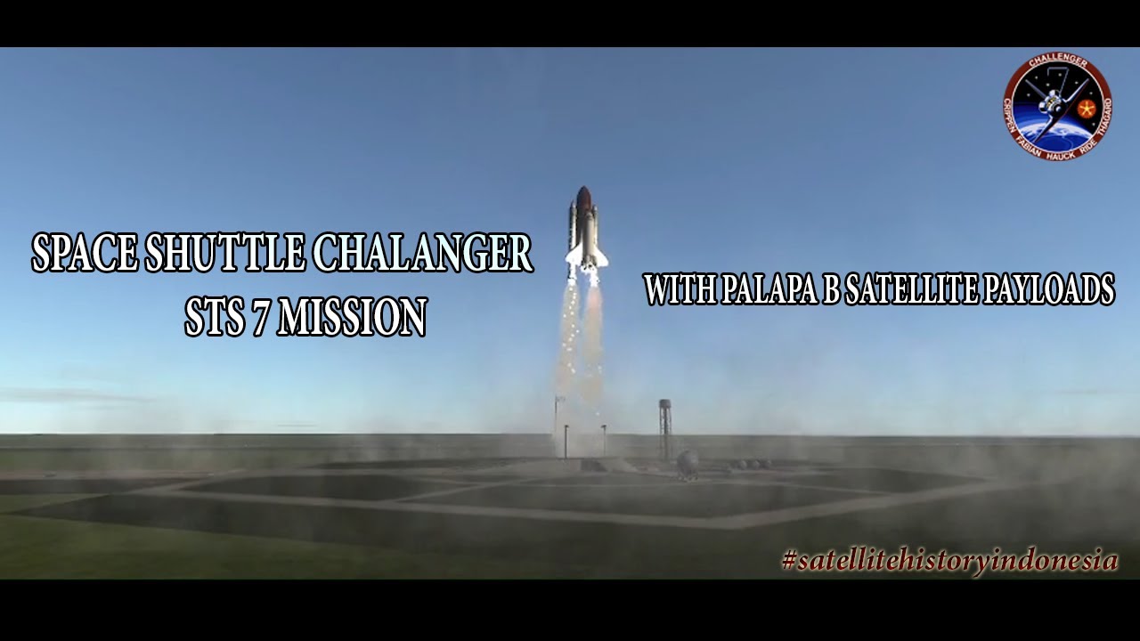 Palapa B1 Space Shuttle STS7 KSP RSS/RO/RP-1 - YouTube