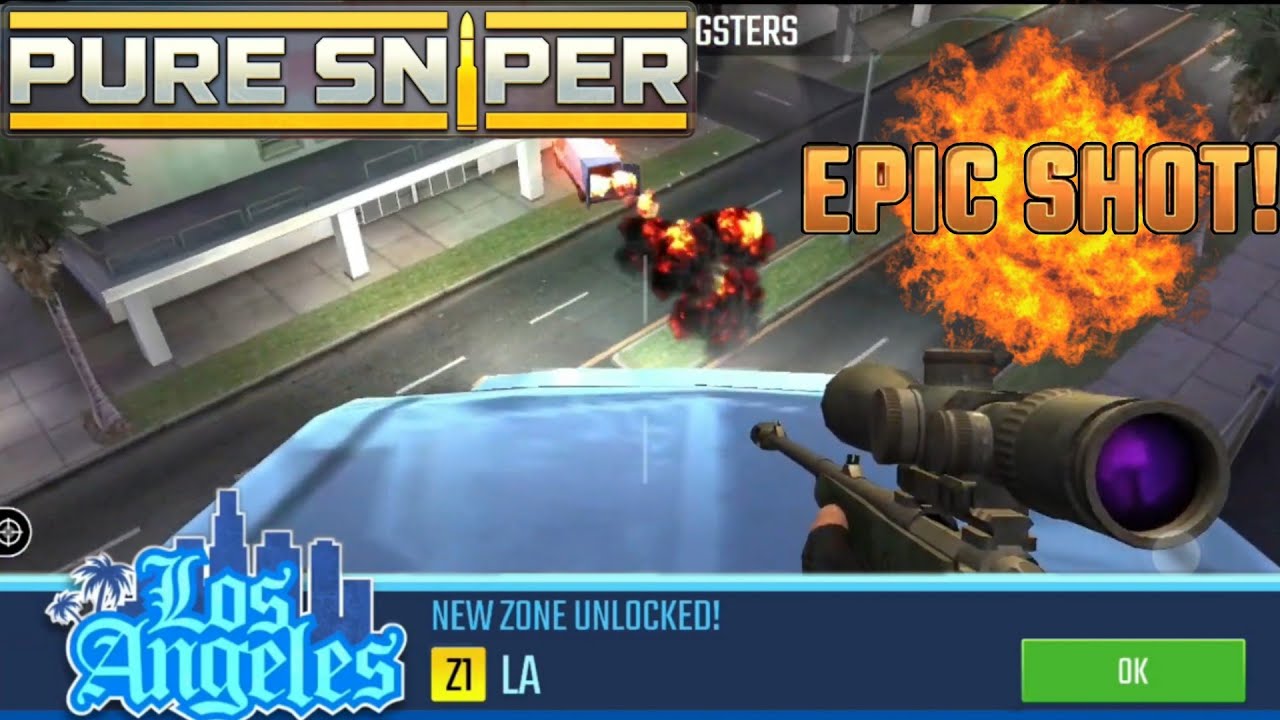 Los Angeles | Zone - 1 | Pure Sniper - Gun Shooter Game | SpeedStaR136 ...