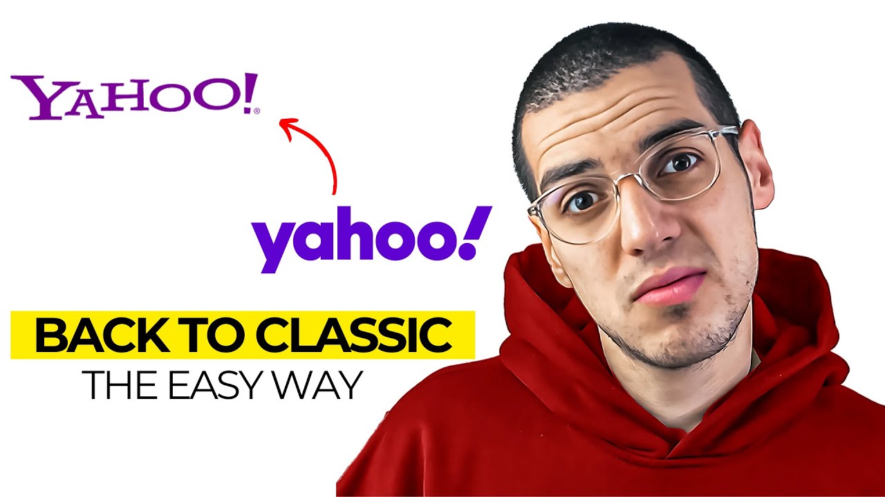 How to Change Yahoo Mail Back to Classic View (2025 Update) - YouTube