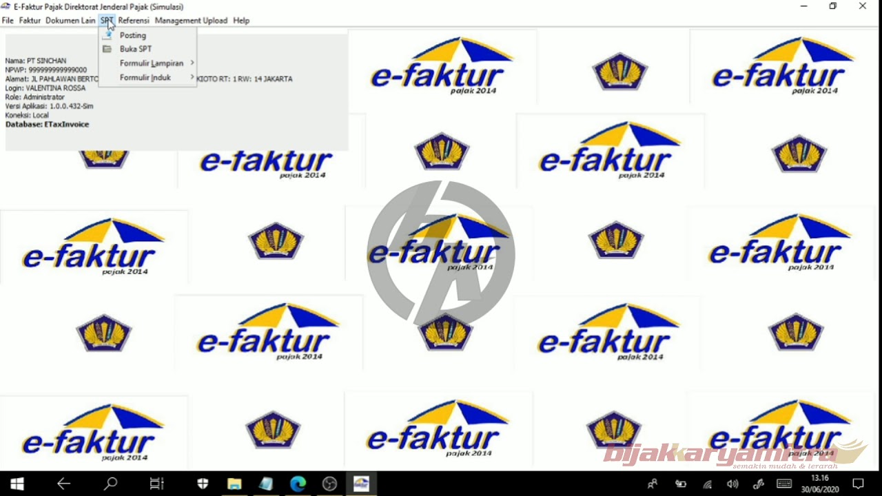 EFAKTUR PT SINCHAN: 9. FORMULIR 1111 AB - YouTube