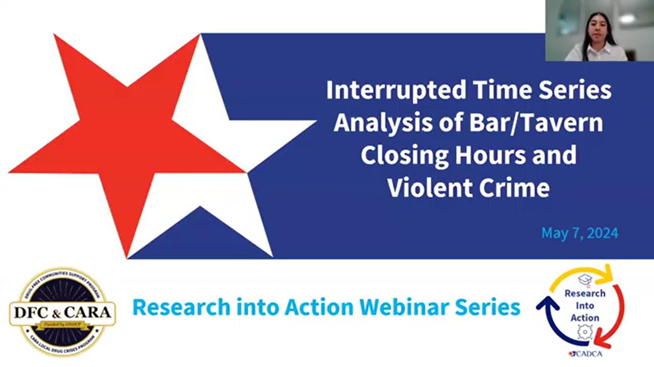 Research Into Action: Interrupted Time Series Analysis of Bar/Tavern ...