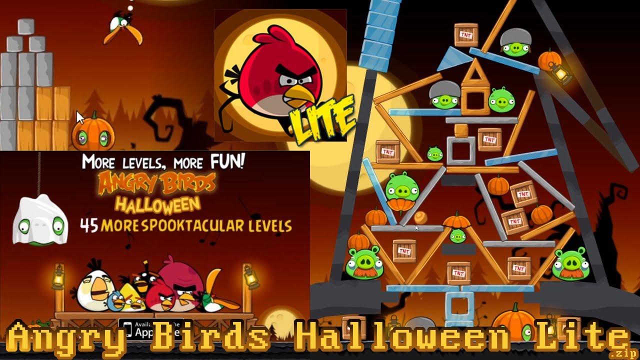 Fanware Files: Angry Birds Halloween Lite.zip (Episode 126) - YouTube