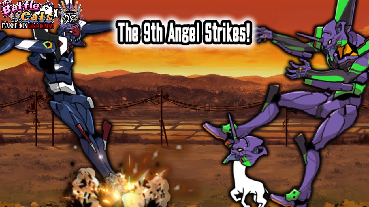 The Battle Cats - The 9th Angel Strikes! [Neon Genesis Evangelion ...