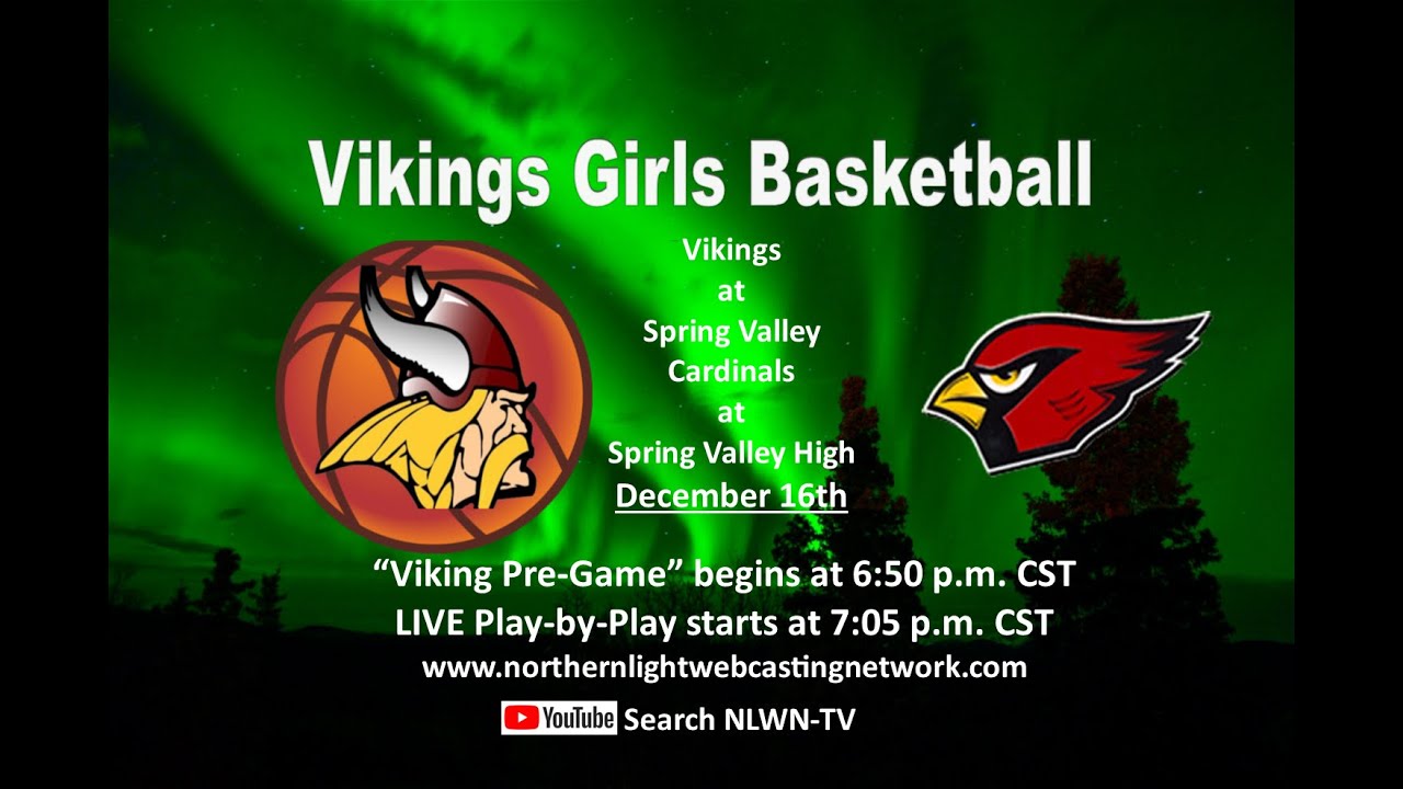 Colfax Viking Girls at Spring Valley Cardinals - YouTube