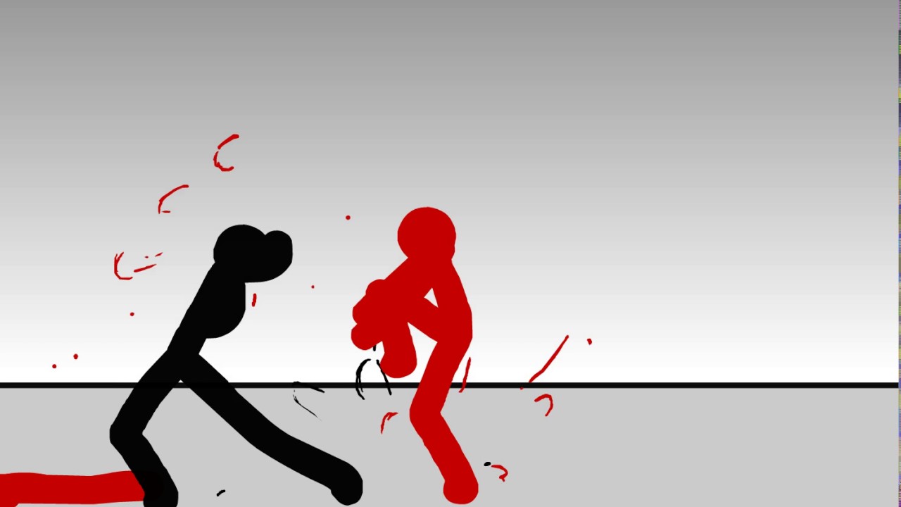 Black vs Red (my first flash animation) - YouTube