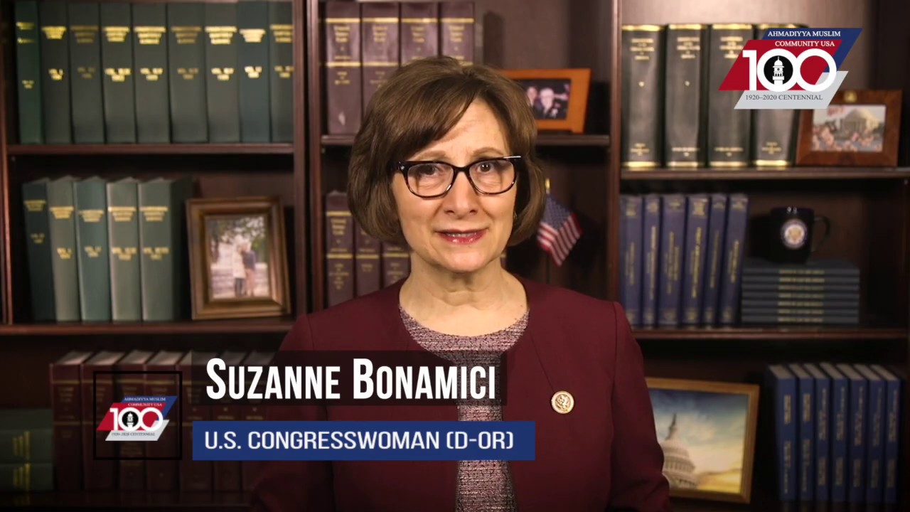 Congratulatory Centennial Message #6: Congresswoman Suzanne Bonamici (D ...