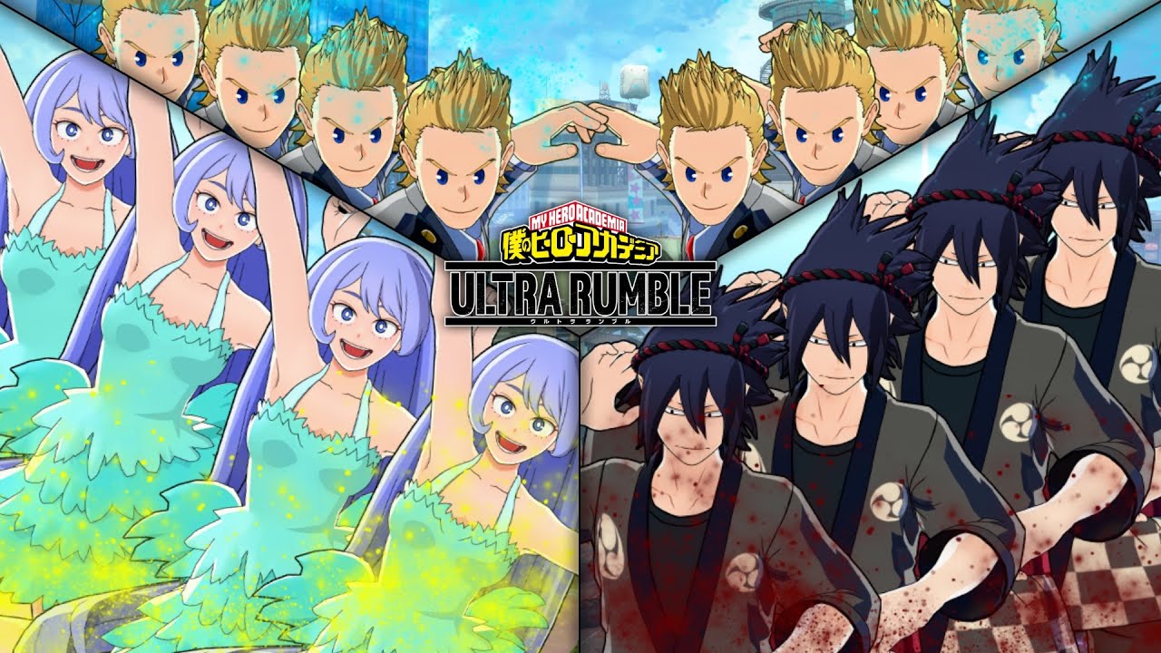 THE BIG 3 FIGHT EACHOTHER... Who WINS? My Hero ULTRA RUMBLE - YouTube