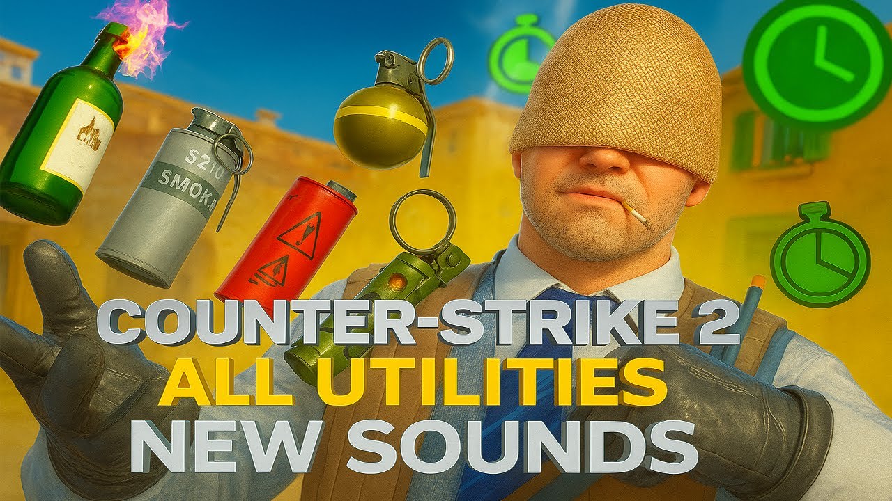 COUNTER-STRIKE 2 | CS 2 | ALL UTILITIES NEW SOUNDS UPDATE - YouTube
