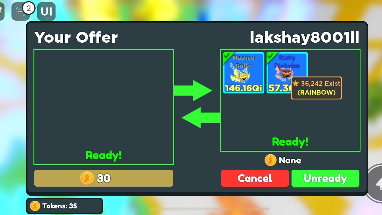 I JUST TRADED 30 TOKENS FOR OP RAINBOW PETS IN CLICKER SIMULATOR - YouTube