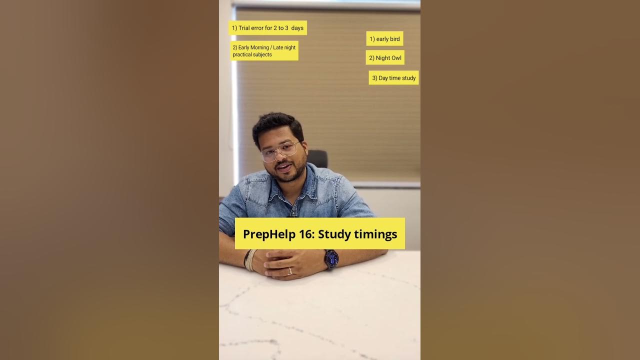 📚 PrepHelp 16: How to Study Effectively with Timings ⏰📚| Expert Tips By CA Darshan Khare Sir 📝🚀 ...