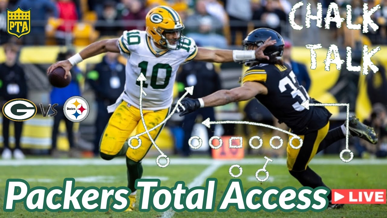 Packers Total Access Chalk Talk | Packers vs Steelers Highlights & Film ...