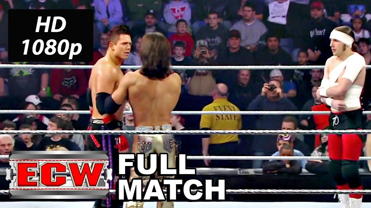 John Morrison & The Miz vs Colin Delaney WWE ECW Jan. 29, 2008 Full ...