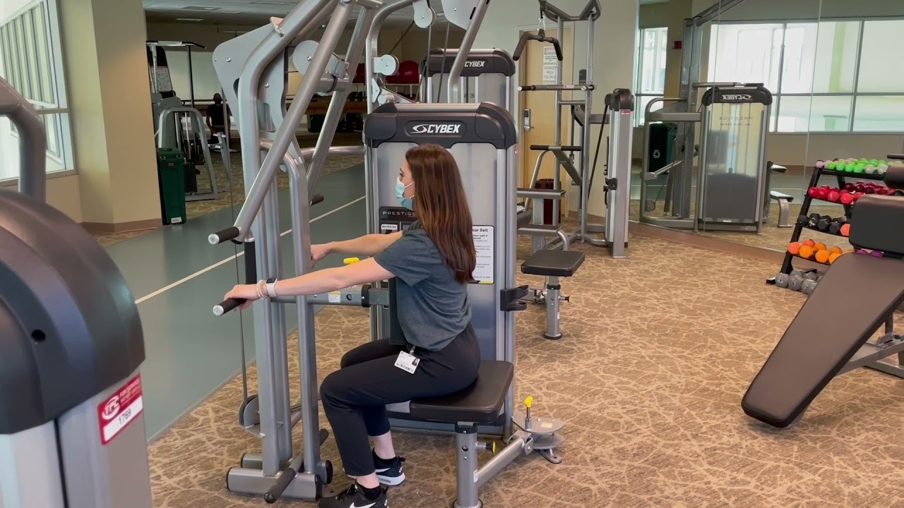 Loyola Machine Video - Cybex Row and Rear Deltoid - YouTube