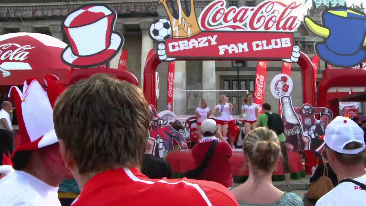 Coca-Cola Let's Get Crazy UEFA Euro 2012™ fan activation - YouTube