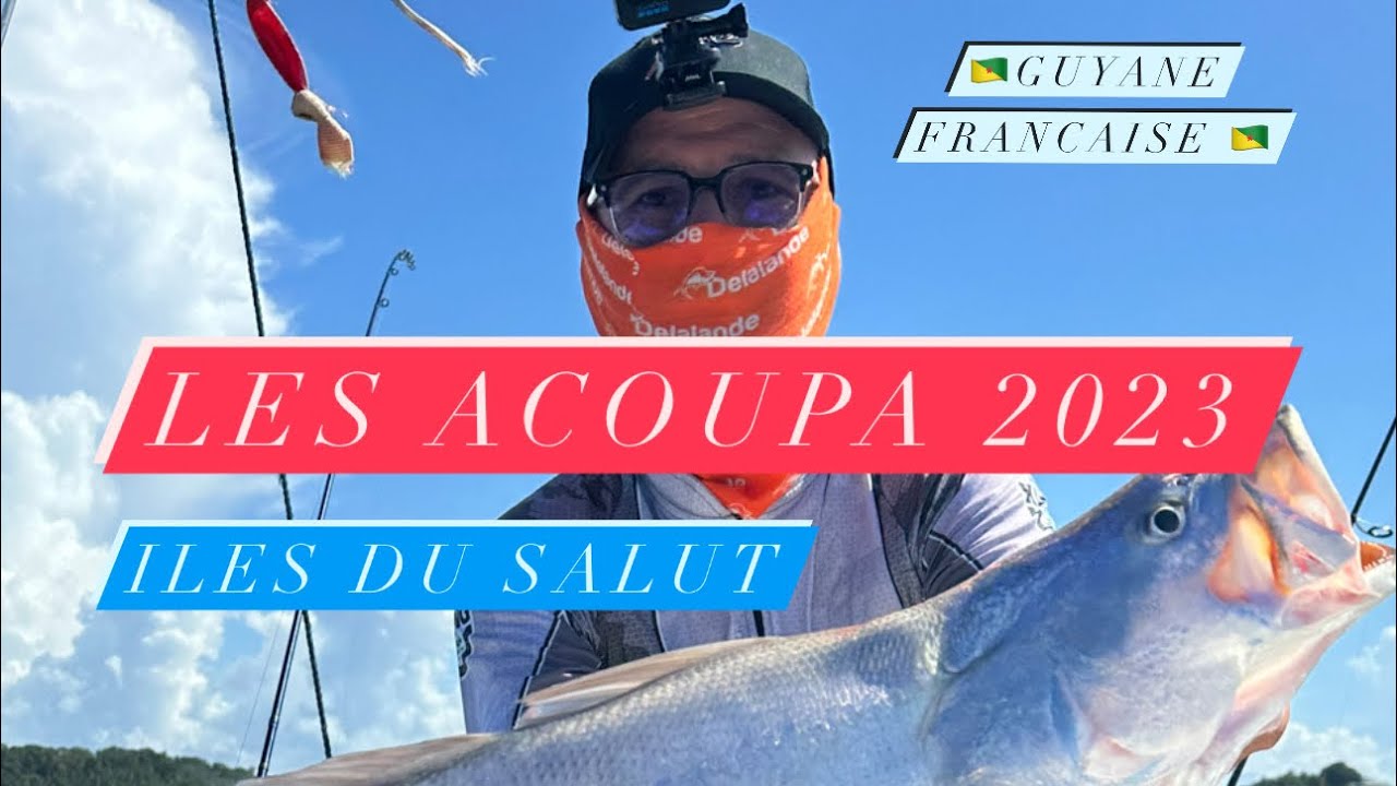 Pêche en Guyane les premiers acoupa 2023 - YouTube