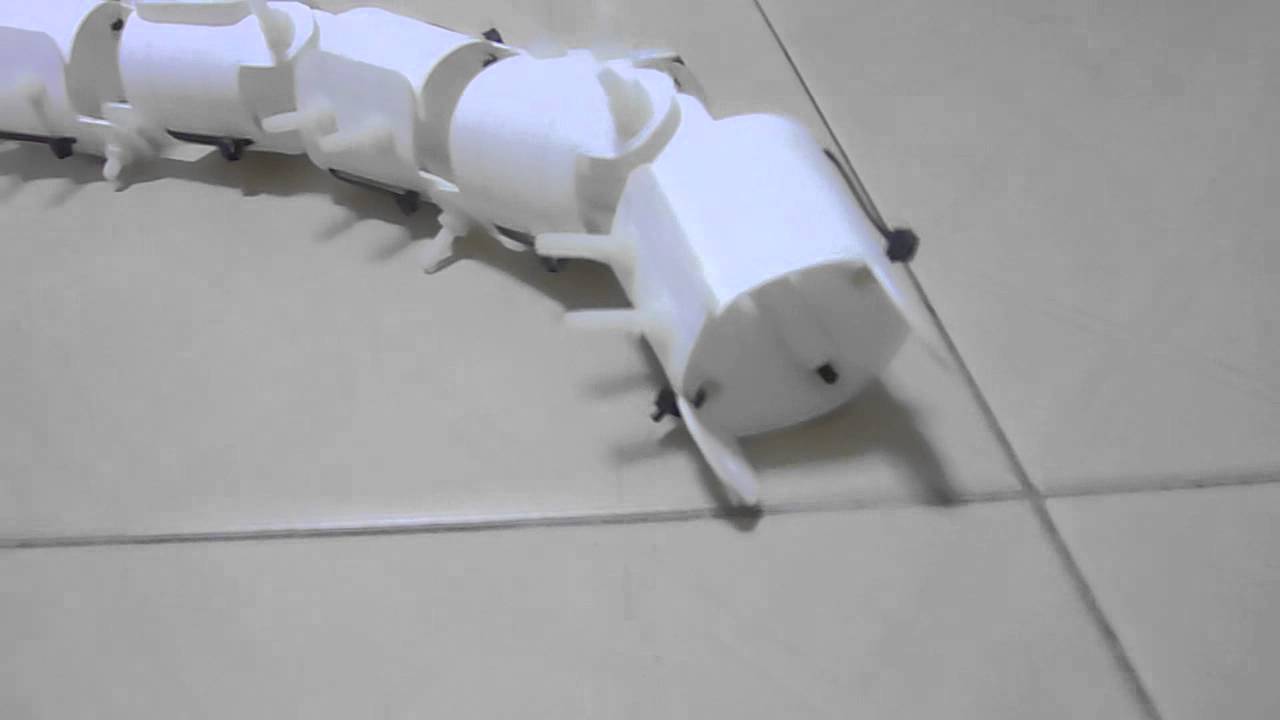 Animatronic Tail Armature Prototype - YouTube