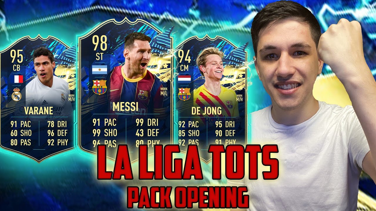 MI-A PICAT MESSI TOTS! LA LIGA TOTS PACK OPENING - YouTube