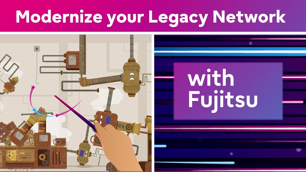 Modernize your legacy network with Fujitsu - YouTube