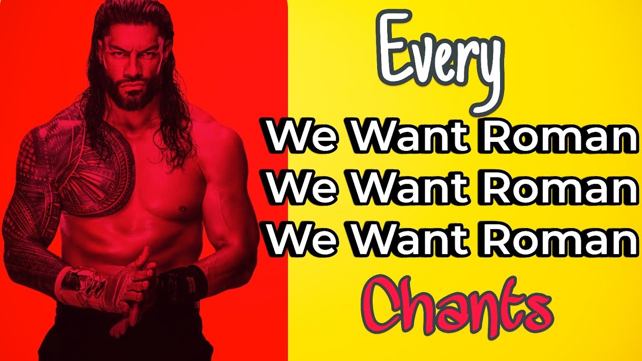 Every We Want Roman Chant Pop On WWE We Want Roman Crowd POP YouTube every-we-want-roman-chant-pop-on-wwe-we-want-roman-crowd-pop-youtube
