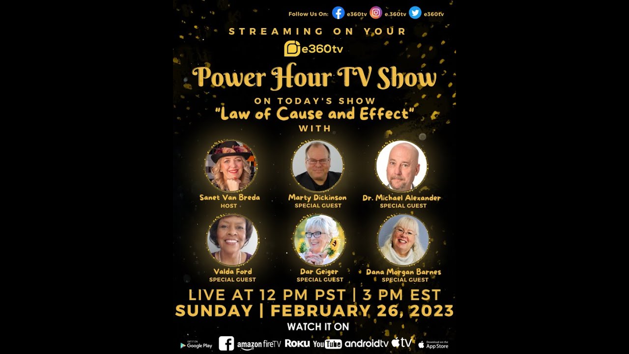 S1E7 The Power Hour TV Show – Law of Cause and Effect! - YouTube