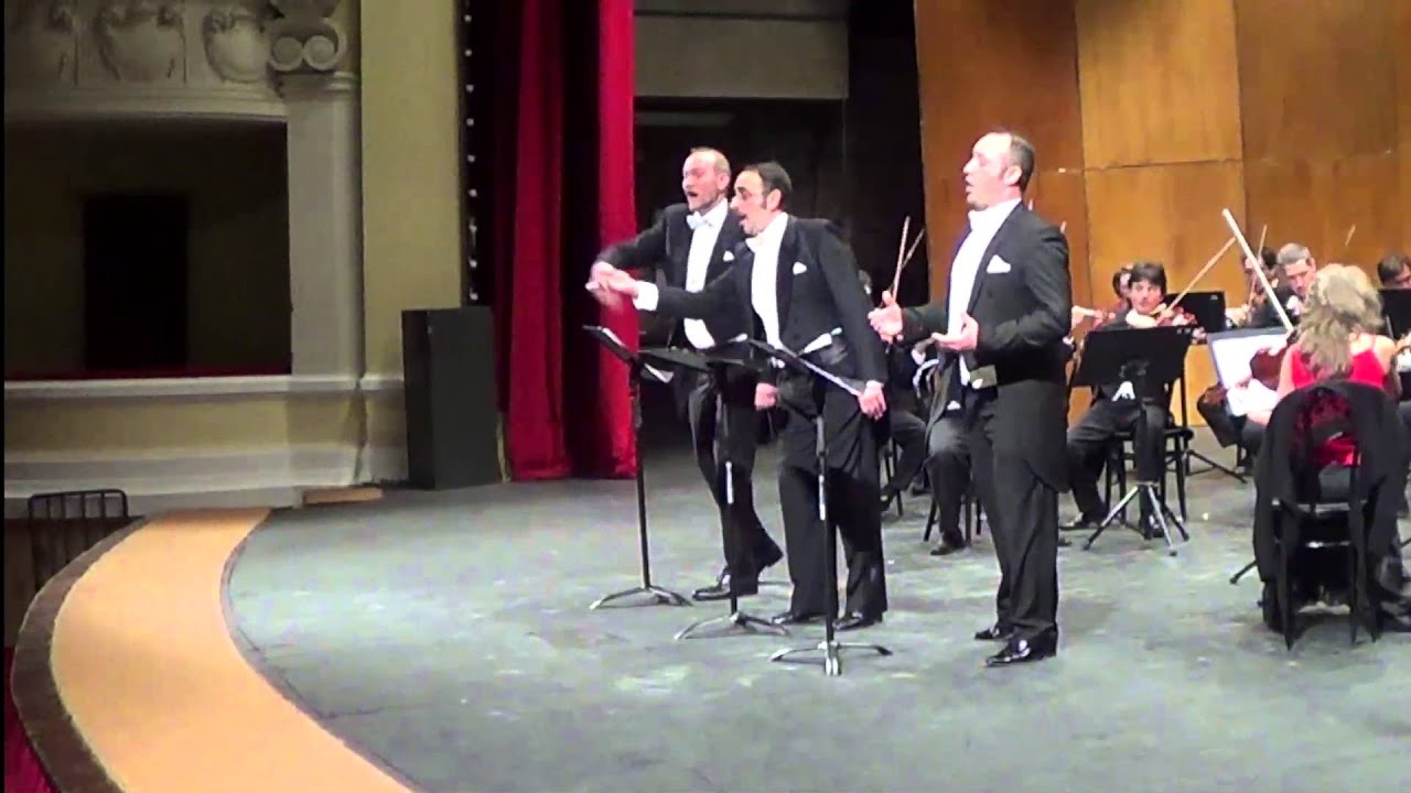 Florence Art Ensemble Three Tenors Volare Nel blu dipinto di blu - YouTube
