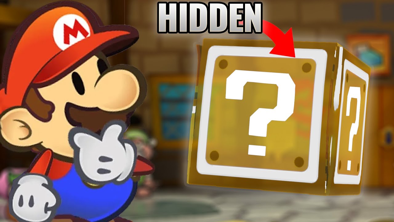 ALL 22 Hidden Blocks - Paper Mario The Thousand Year Door [Guide] - YouTube