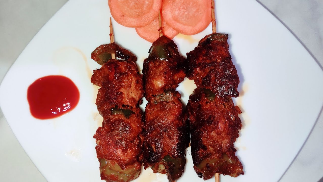 Chicken shashlik | চিকেন সাসলিক-নতুন স্বাদে | Chicken suslick easy ...