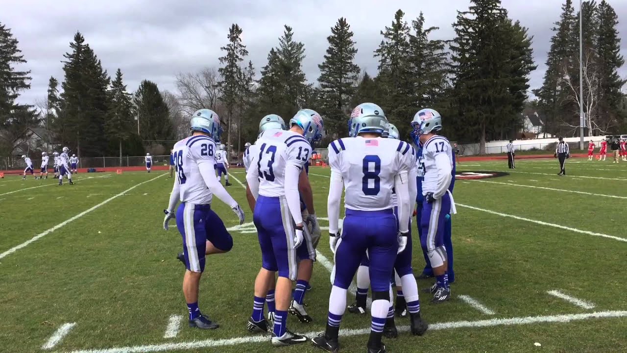 St. Lawrence wins Liberty League football title - YouTube