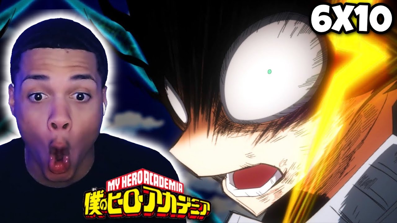 RAGE DEKU!!! | My Hero Academia Season 6 Episode 10 REACTION! - YouTube