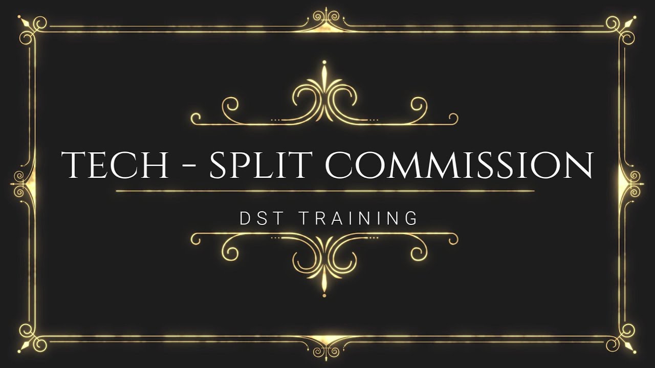 DST - TECH - SPLIT COMMISSION - YouTube