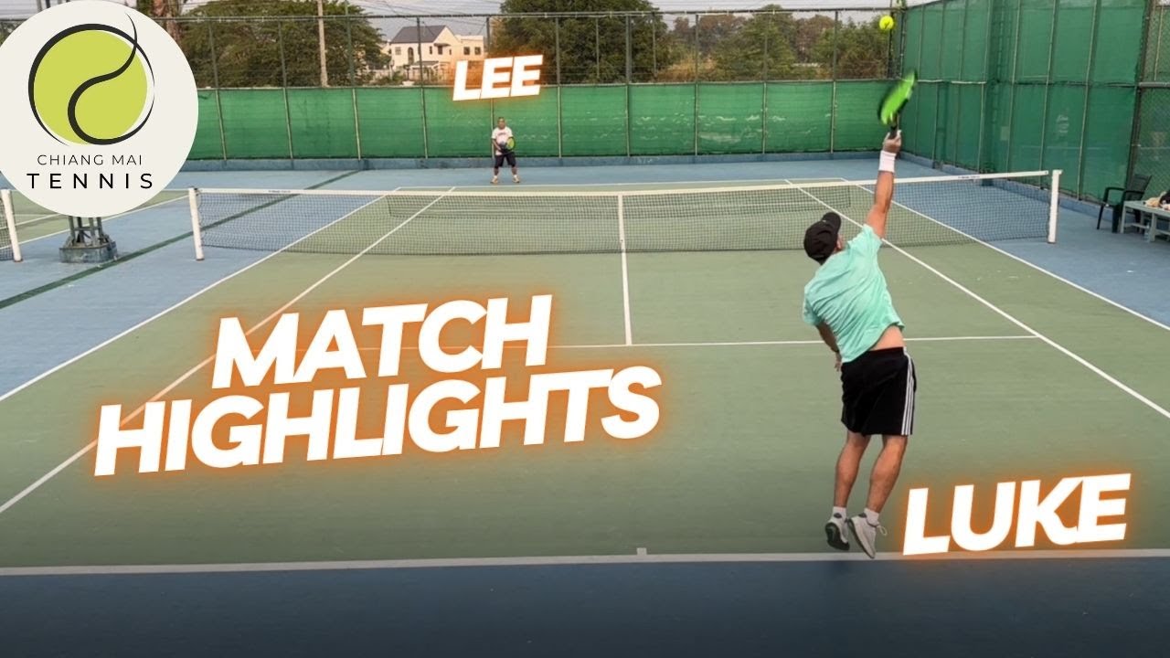 Tennis Match Highlights: Luke Vs Lee - 8th Jan 2024 - YouTube