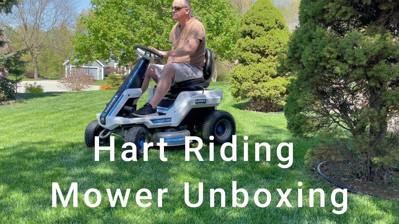 Hart Riding Mower - YouTube