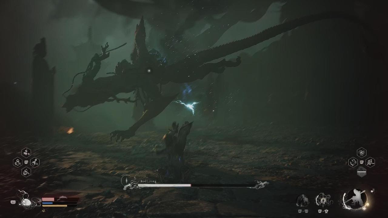 Black Myth: Wukong Red Looong Boss - YouTube
