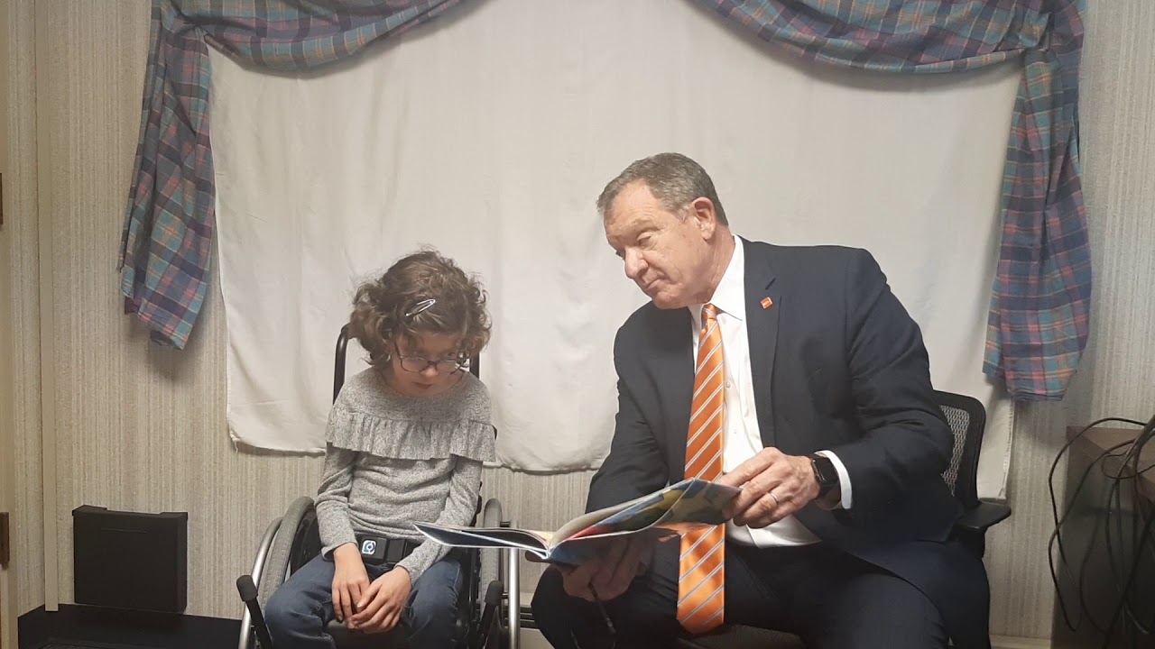 Ava and President Rogers - YouTube