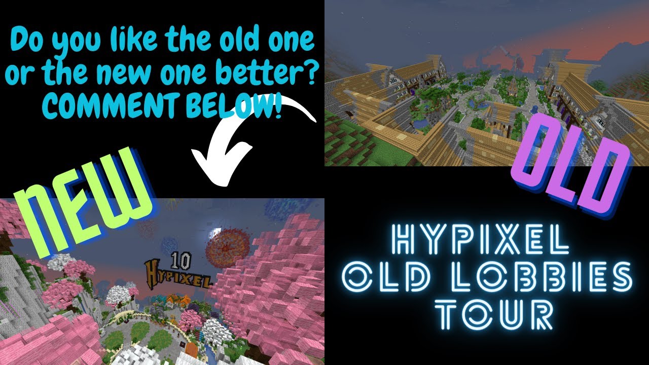 Hypixel Old Lobbies Tour | Hypixel 10-Year Anniversary - YouTube