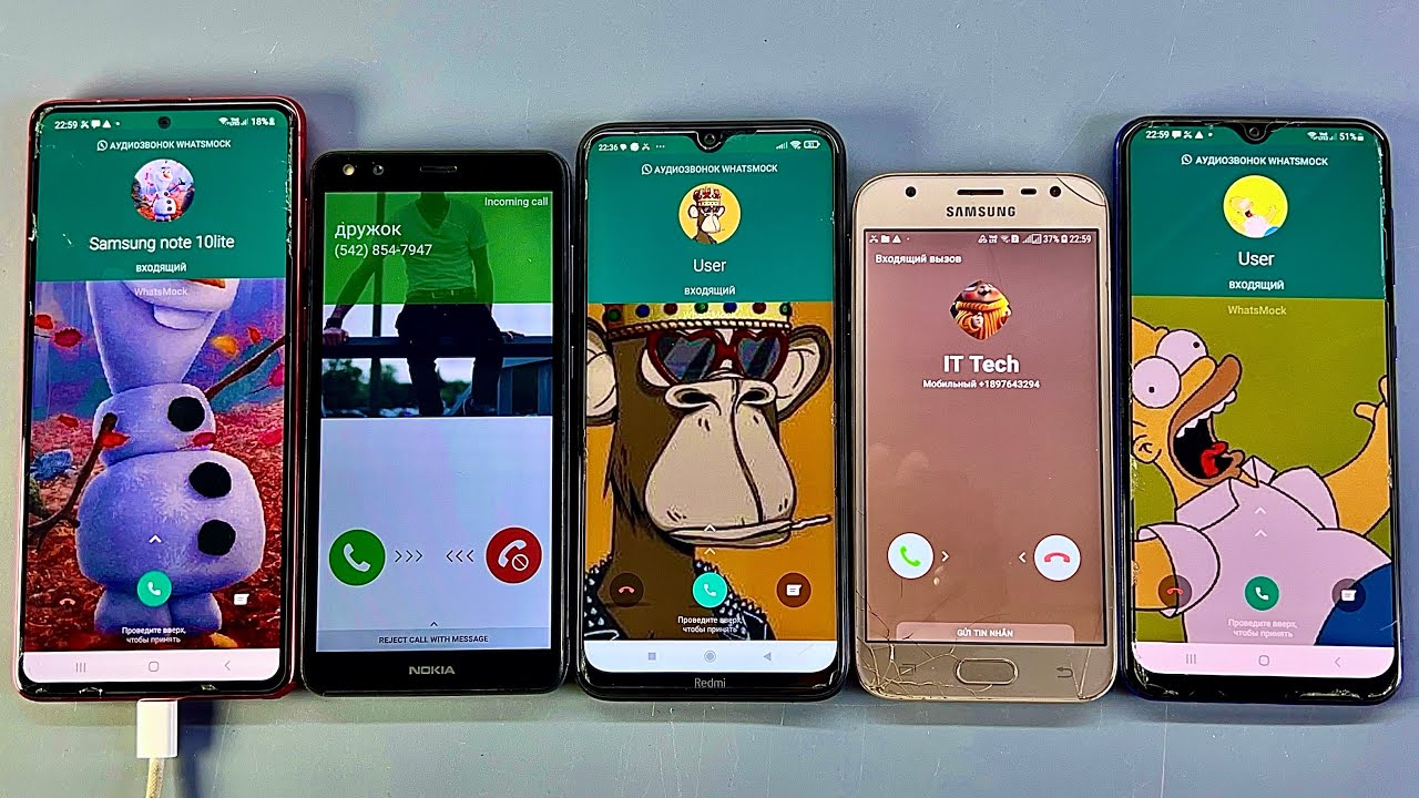 Fake call & Samsung Galaxy Note 10& Nokia C01 Plus & Redmi Note 8 ...