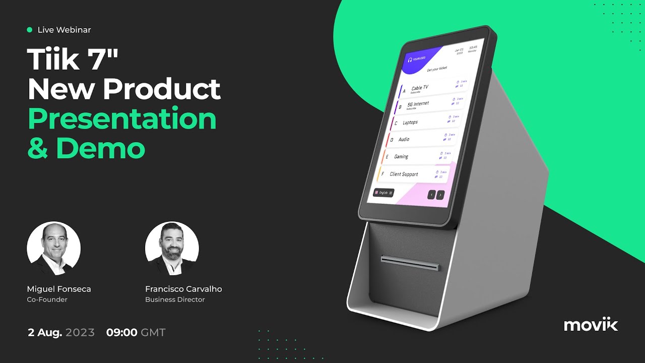 Webinar | Tiik 7'': New Product Presentation and Demo - YouTube